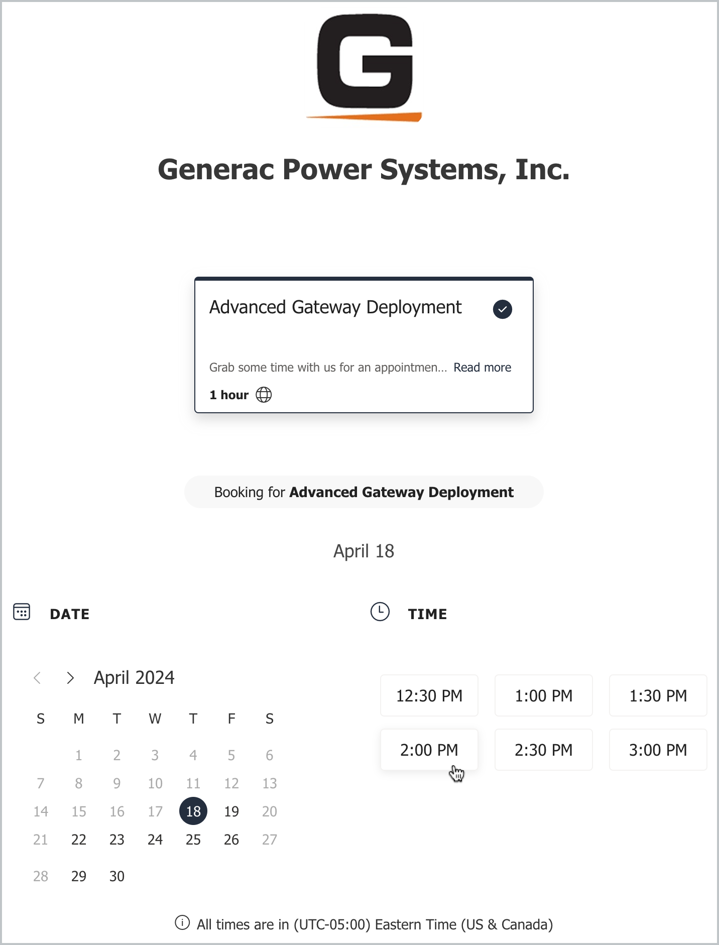 Schedule a Remote Session!