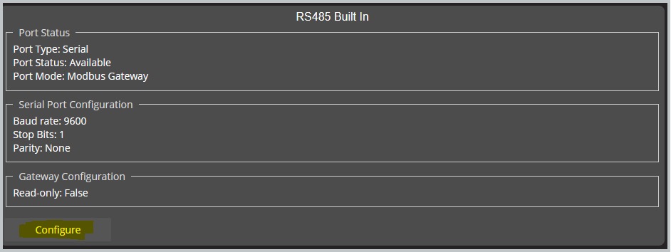 Power Zone Pro Sync RS485