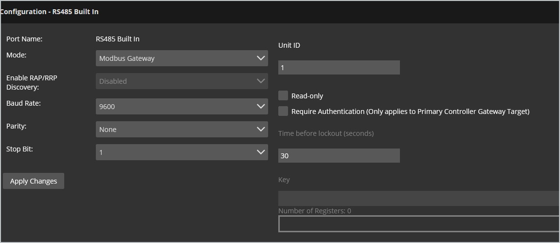 Power Zone Pro Sync RS485