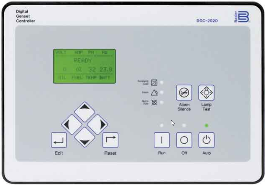 Basler DGC2020 Controller via RS485